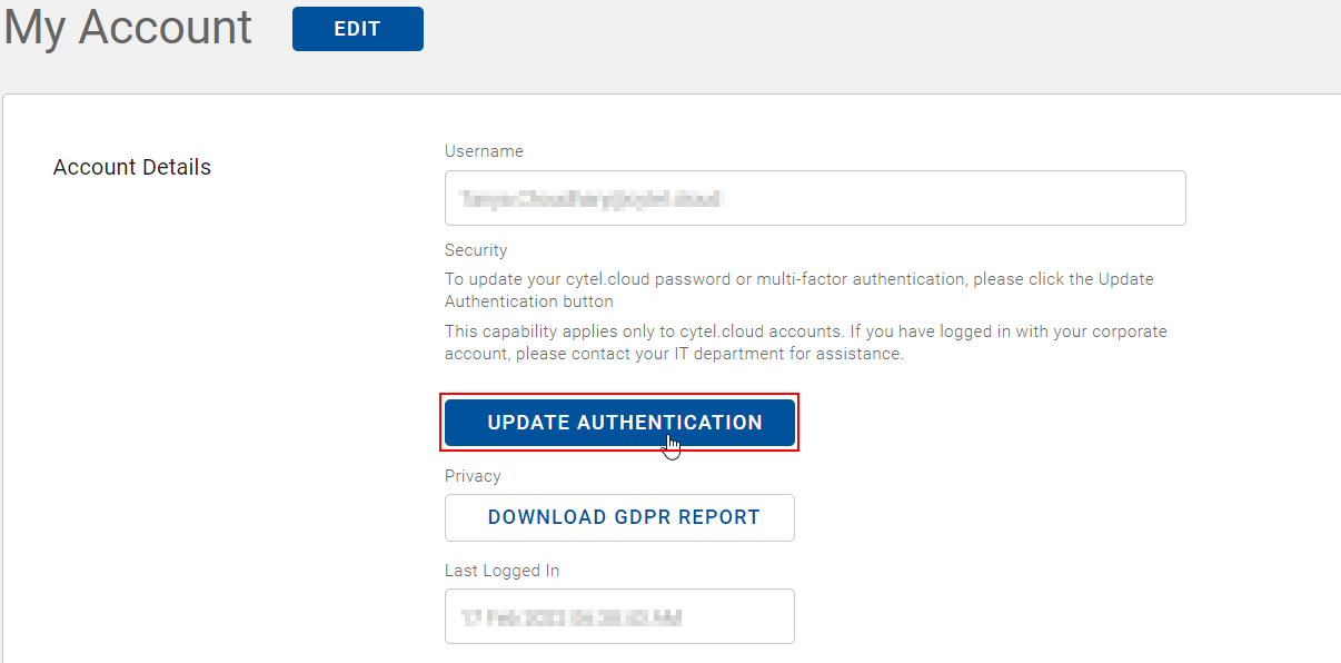 Accessing My Cytel and Managing Your Credentials | Knowledge Base